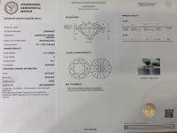 China 3.16CT H VS2 3EX Round Cut CVD Lab Diamond LG626434629 for sale