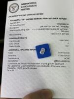 China 0.96 Carat CVD Radiant Lab Diamond Clarity VS1 Color D OEM ODM for sale