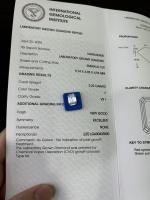 China 3.22ct Emerald Cut Lab Grown Diamond CVD F VS1 VG EX N IGI LG630433830 for sale