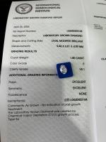China 1.8 Carat Lab Grown Diamond Oval Cut CVD E Color VS1 Clarity 2EX N IGI for sale