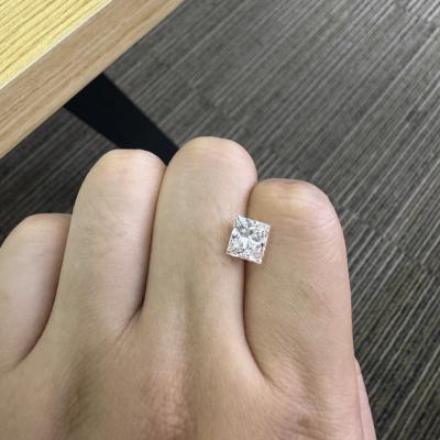 China 2.06CT F VS2 EX VG CVD Lab Produced Diamonds Princess Brillant Cut for sale