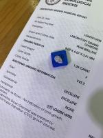 China 1.26CT F Color VVS2 Clarity 2EX Pear Shape Lab Produced Diamonds for sale