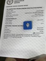 China 0.82 Clarity  F Color VS2 Clarity 2EX CVD Laboratory Grown Diamonds Pear Cut for sale