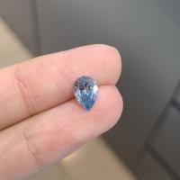 China 1.03ct Lab Grown Diamonds CVD Pear Cut Fancy Intense Blue VS2 2EX N IGI for sale