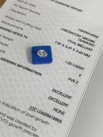 China 1.03 Carat VVS1 E Lab Cut Diamonds Oval Shape IGI Certificated for sale