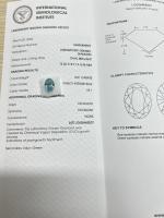 China Blue 4.01ct VS1 CVD Lab Created Diamonds Artificial Diamonds For Jewelry Making for sale