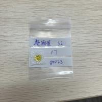 China 1.7CT Fancy Yellow SI1 HPHT Man Made Canary Diamonds Heart Cut for sale