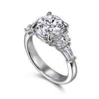 China Personal Customization GIA IGI Certified 1 Carat HPHT Lab Diamond Ring Jewelry AU750 18K Lab Grown Diamond Engagement Ri for sale