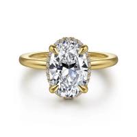 China 18K 14K 10K Solid Gold Customized Jewelry 3 Carat Def Vvs clarity Cvd oval cut Lab Grown Diamond Halo Rings For Sale for sale