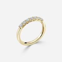 China 18K 14K 10K 9K PT Lab Grown Diamond Pave Engagement Rings 1 To 3 Carats for sale