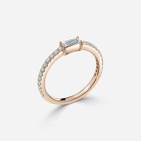China 18K 14K 10K Solid Gold Customized Classics Jewelry VVS Clarity HPHT Cut Lab Grown Diamond Ring for sale