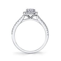China Customized Classics Jewelry Lab Diamond Wedding Rings VVS Clarity Criss Cross for sale