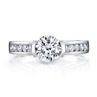 China Classic LGD Jewelry Diamond Ring 1 To 3 Carats 18K 14K 10K 9K Platinum for sale