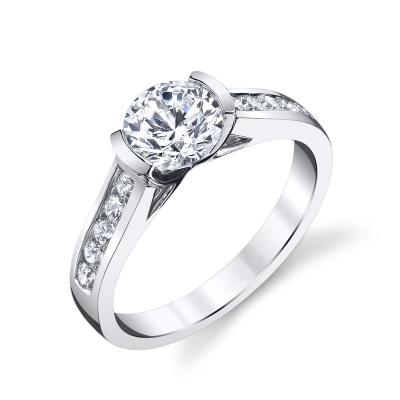 China Classic LGD Jewelry Diamond Ring 1 To 3 Carats 18K 14K 10K 9K Platinum for sale