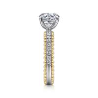 China IGI Halo Style Lab Grown Engagement Rings D E F G H Color for sale