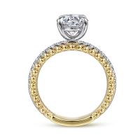 China IGI Halo Style Lab Grown Engagement Rings D E F G H Color for sale
