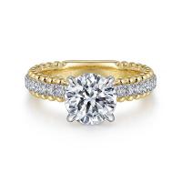 China IGI Halo Style Lab Grown Engagement Rings D E F G H Color for sale