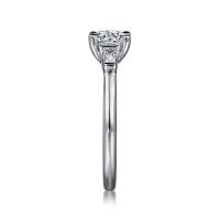 China HF 18K 14K 10K 9K Platinum Lab Grown Diamond Ring For Women for sale
