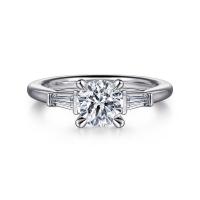 China HF 18K 14K 10K 9K Platinum Lab Grown Diamond Ring For Women for sale