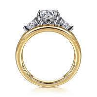 China 14K Platinum VVS Clarity HPHT Round Cut Lab Grown Diamond Wedding Band DEFGH Ring for sale