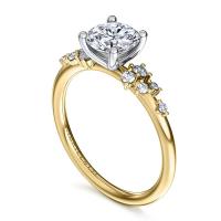China Lab Diamond Wedding Band VVS Clarity HPHT Round Cut Lab Grown Diamond Ring for sale