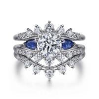 China Lab Diamond Wedding Band VVS Clarity HPHT Round Cut Lab Grown Diamond Ring for sale