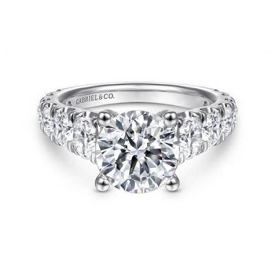 China 18K 14K 10K 9K Platinum Lab Grown Diamond Wedding Band VVS Clarity HPHT Round Cut Ring for sale