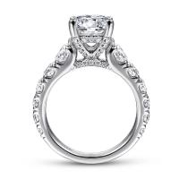 China 18K 14K 10K 9K Platinum Lab Grown Diamond Wedding Band VVS Clarity HPHT Round Cut Ring for sale