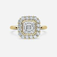 China Lab Grown Diamond Wedding Band VVS Clarity HPHT Princess Cut Ring in Round Shape for sale
