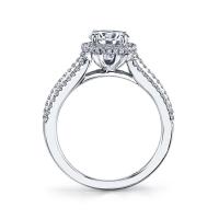 China Lab Diamond Wedding Band VVS Clarity HPHT Round Cut Lab Grown Diamond Ring for sale