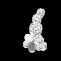 China Lab Diamond Wedding Band VVS Clarity HPHT Round Cut Lab Grown Diamond Ring for sale