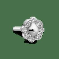 China 0.73 Carats Lab Created Diamond Hoop Earrings VVS Clarity HPHT Round Cut for sale