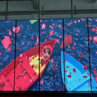 China P2.5 LED Digital Poster Display Module Lamp Surface Glue Filling GOB Technology for sale