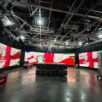 China Indoor Office P3 Curved Flexible LED Screen with 1/20 S Scan Method Customizable for sale
