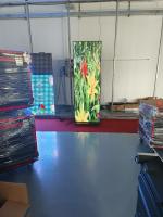 China P2.5 Poster LED Display 1920mm X 640mm Aluminum Indoor GOB Poster Cabinet for sale