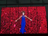 China P2.5 LED Poster Mirror LED Screen GOB 1920mm X 640mm Floor Stand LED Poster Screen for sale