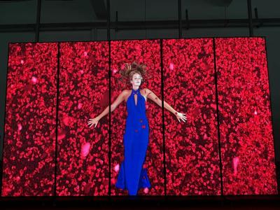 China P2.5 LED Poster Mirror LED Screen GOB 1920mm X 640mm Floor Stand LED Poster Screen for sale