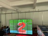 China P2.5 LED Poster Mirror LED Screen GOB 1920mm X 640mm Floor Stand LED Poster Screen for sale