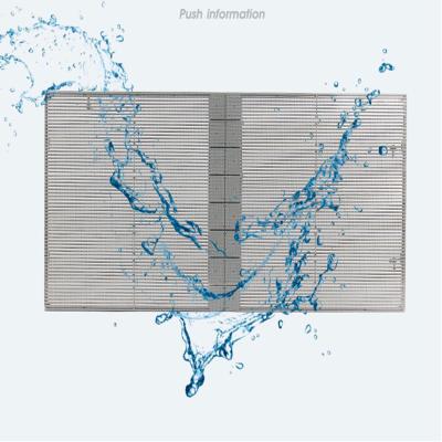 China Advertising Pixel Pitch 3.91mm Transparent LED Display Screen for Glass Walls for sale