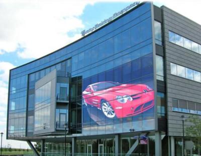 China Transparent Led Screen 1000*500 1000*1000 Customize Size Indoor Series Glass Shopping Mall Fixed Or Hoisting for sale