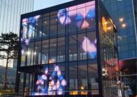 China Transparent Led Screen 1000*500 1000*1000 Customize Size Indoor Series Glass Shopping Mall Fixed Or Hoisting for sale