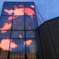 China Transparent Led Screen 1000*500 1000*1000 Customize Size Indoor Series Glass Shopping Mall Fixed Or Hoisting for sale