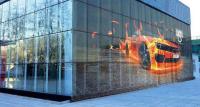 China Indoor and Outdoor Universal Pixel Pitch 4-4 Transparent LED Screen for Retail and Exhibition for sale