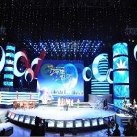 China Noiseless P3.91mm Stage LED Screens 1R1G1B / SMD2121 Black Lamp for sale