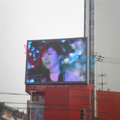 China High Definition Ultra Thin Lightweight P8 Outdoor Full Color LED Display 9500K - 11500K for sale