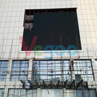 China 10mm Full Color LED Outdoor Digital Signs For Churches 7500cd/㎡ for sale