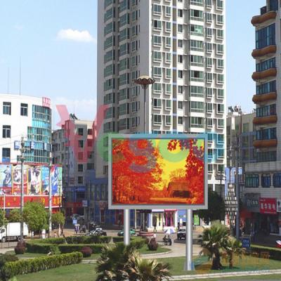 China waterproof, dustproof P16 Outdoor Full color LED Display 8500cd/㎡ for sale