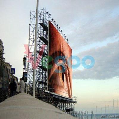 China sports stadiums P16 Outdoor Full color LED Display 7500cd/㎡ for sale