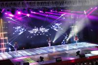 China P3.98 Indoor Full color LED Display Rental LED Display 62208pixel/m2 for sale
