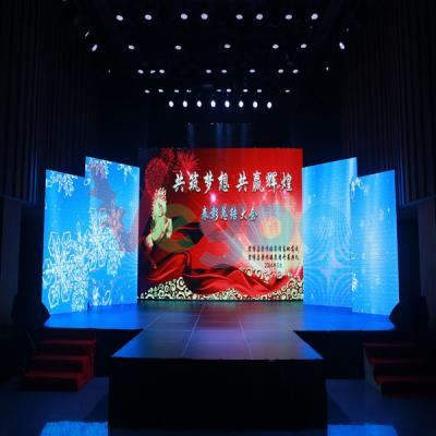 China 1/16 Scan MBI5124 P5 Slim Indoor Full Color Outdoor Led Screen Hire 600CD/㎡ for sale